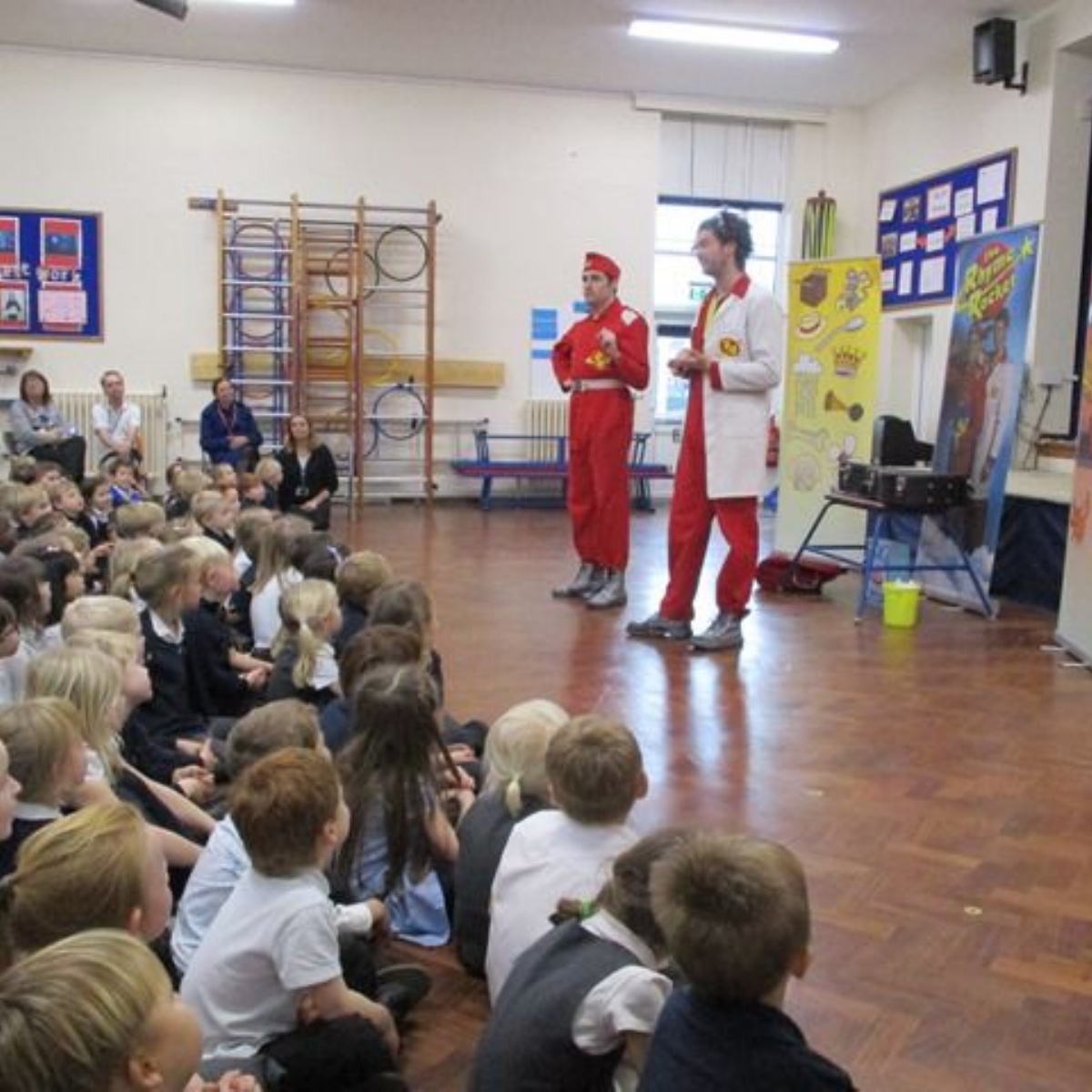 Godmanchester Bridge Academy - Cbeebies Rhyme Rocket lands in Godmanchester